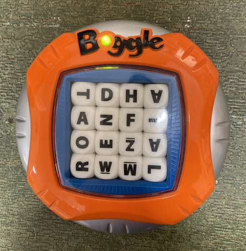 Travel Boggle Electronic Game 2009 Hasbro - Rare Antique - no battery ...