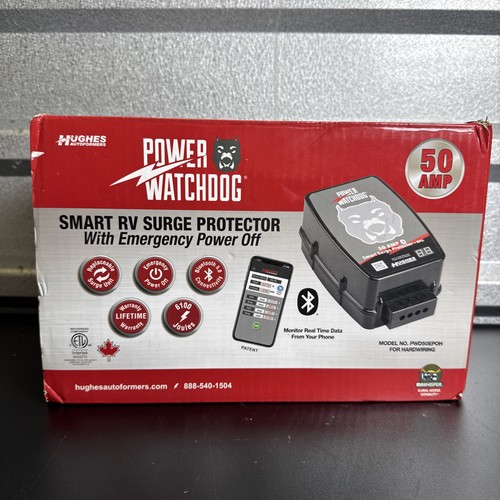 Hughes PWD50EPOH Power Watchdog Smart Surge Protector Auto Shutoff ...