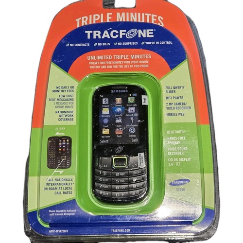 Samsung S425G TracFone Prepaid Cell Phone ARTC-TFS425GFT Slider ...
