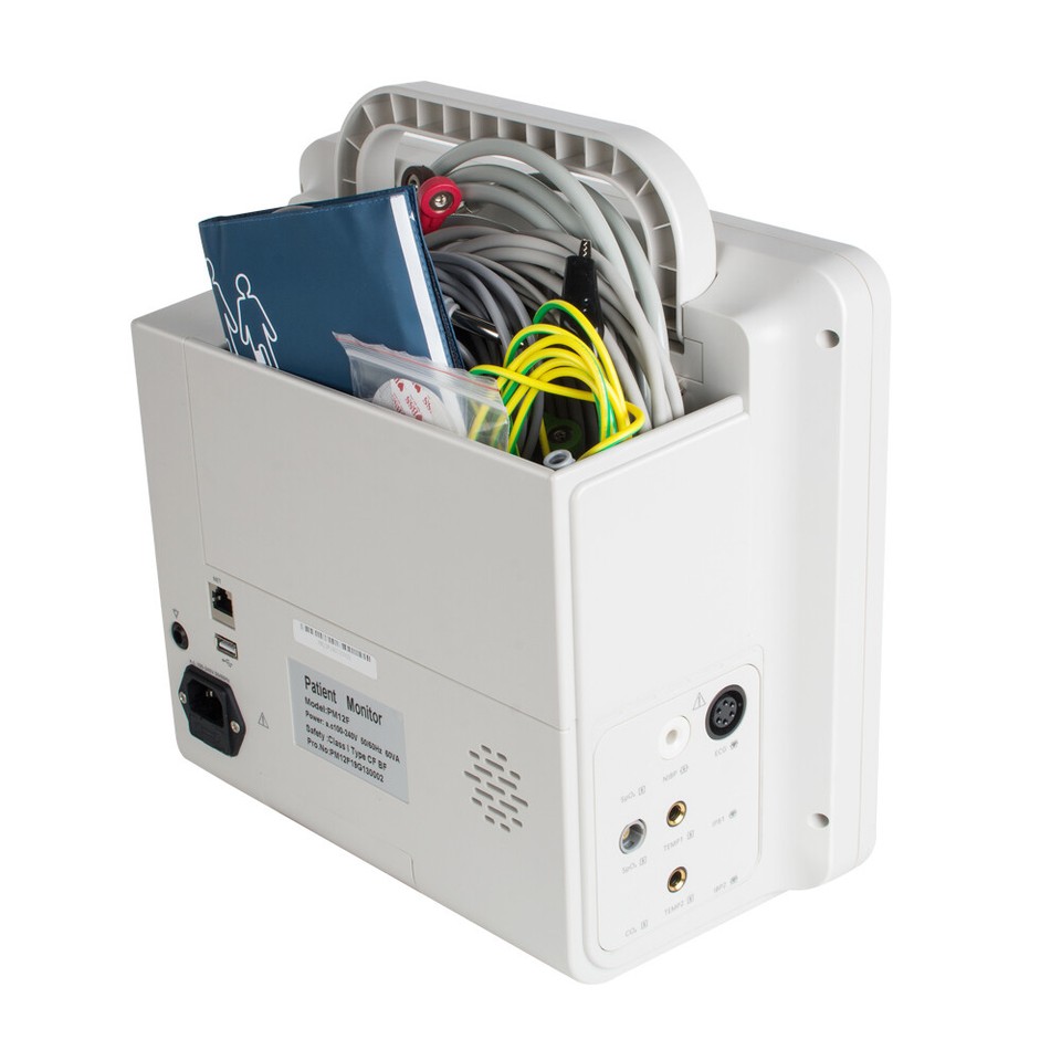 Carejoy 8"/12'' Patient Monitor Medical Portable Vital Signs ICU 6 ...