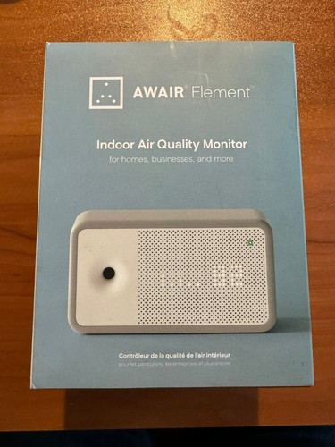 Awair Element Indoor Wi-Fi Air Quality Monitor * Brand New | eBay