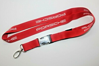Porsche Neck Strap red Press Gift New Le Mans 2020 key chain Lanyard ...
