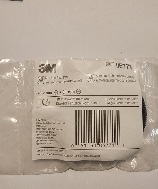 3M 05771 Hookit Soft Interface Pad 3 Inch for sale online | eBay