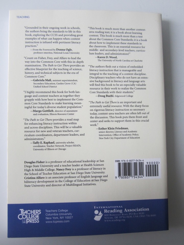 The Path To Get There - A Common Core Road Map | eBay