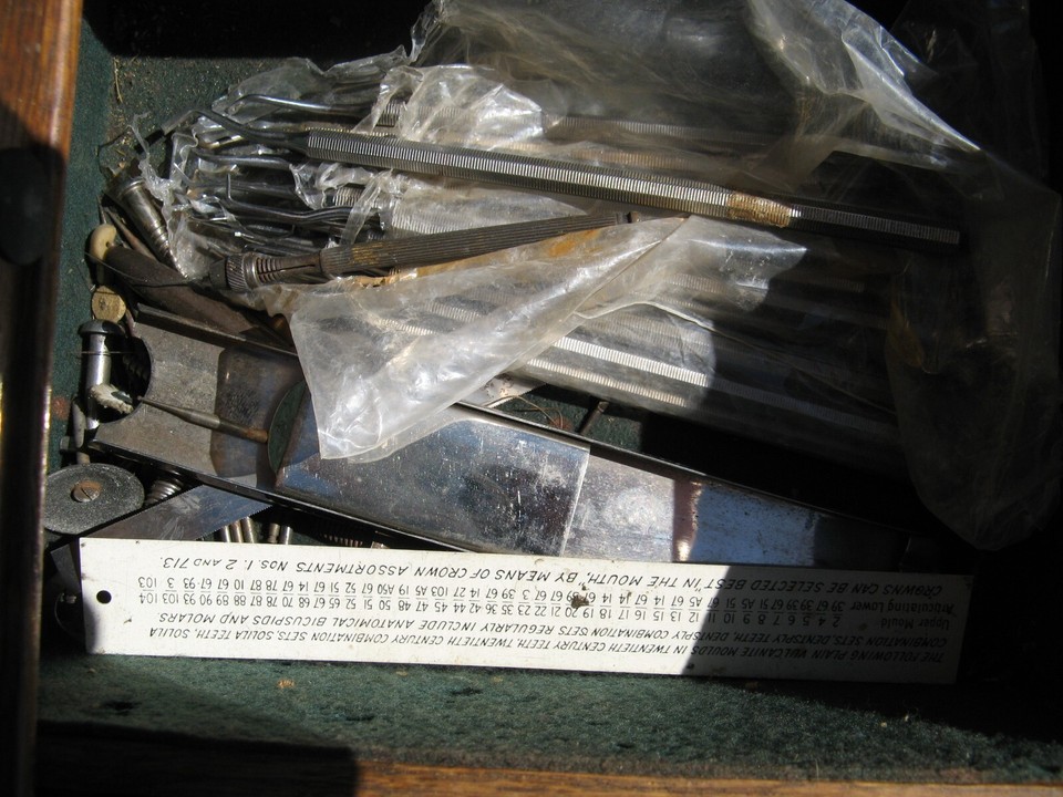 Amazing Antique Civil War Era Traveling Dental Tool Office Set | eBay