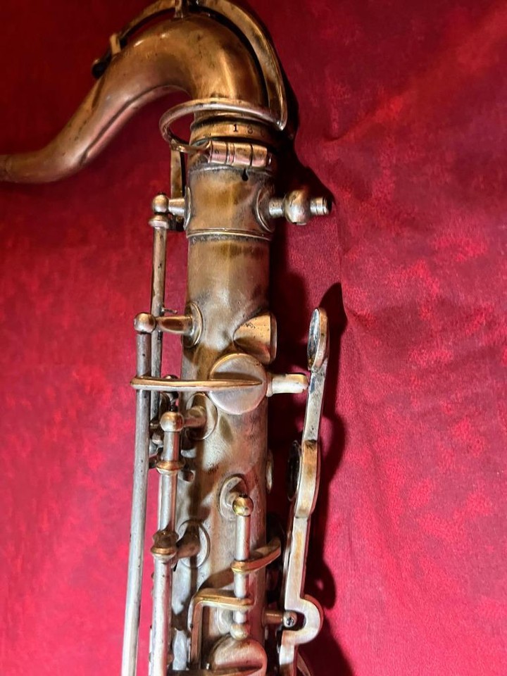 Old Antique 1930's American Martin Sax Saxophone Indiana Indian Serial ...