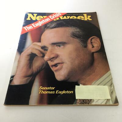 VTG Newsweek Magazine: August 7 1972 - The Senator Thomas Eagleton ...
