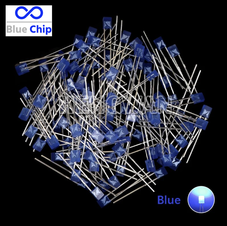 100pcs 2X3X4 Square LED 234 Light-emitting Diode Electronic DIY Kit 10 ...