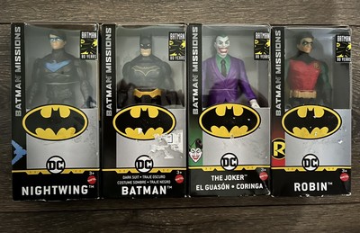 Batman Missions Action Figures Batman, Robin, Nightwing Joker 6” New | eBay