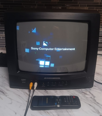 Durabrand 13" CRT CR130DR8 Retro Gaming Color Television With Remote ...