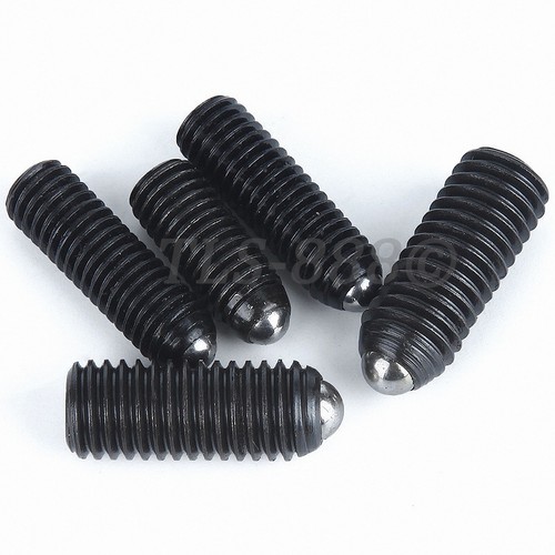 Grade 12.9 Grub Screws Spring Ball Point Socket Set Screw M3,4,5,6,8,10 ...