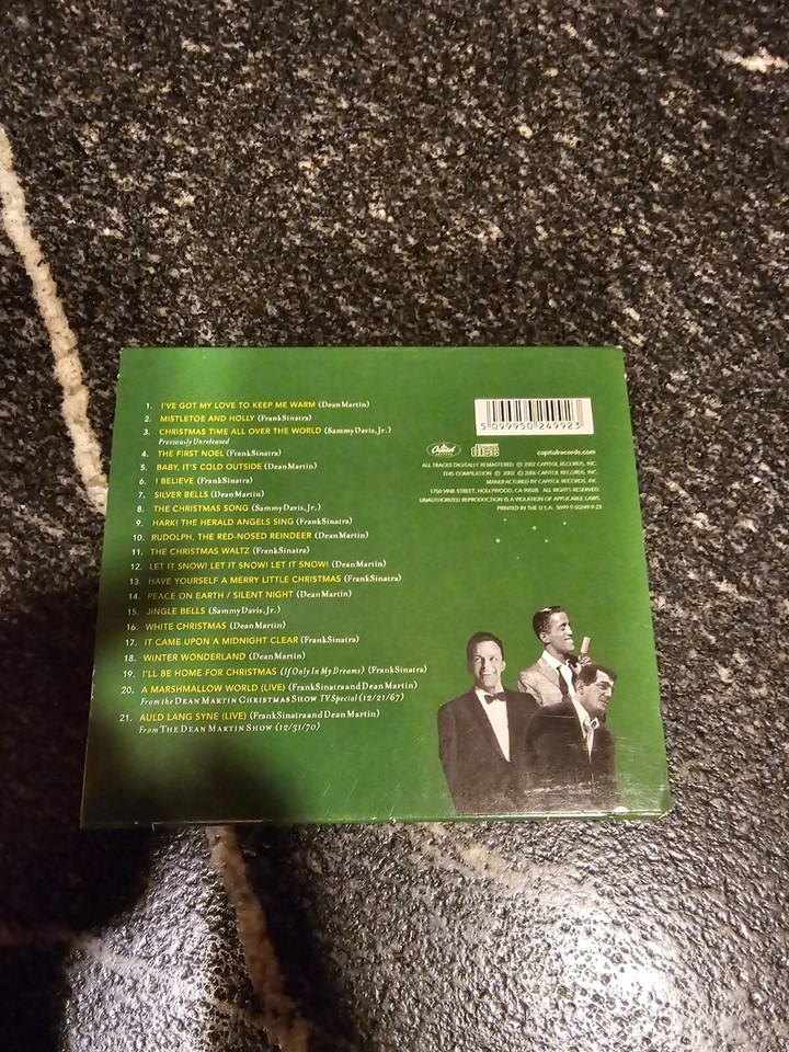 Christmas with the Rat Pack [2006] [Remaster] [Slipcase] by The Rat ...