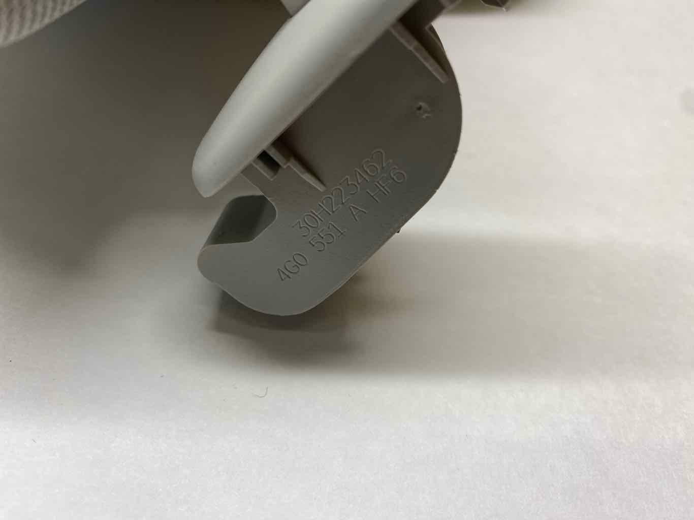 SUN VISOR SET 4G0857551A 4G0857552A AUDI A6 S6 2012-2017 MOON SILVER | eBay