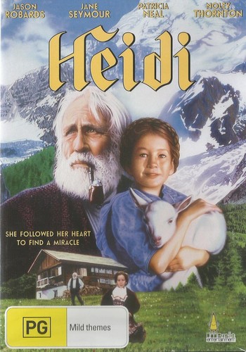 HEIDI (DVD/1993) Jason Robards & Jane Seymour & Patricia Neal NEW ...