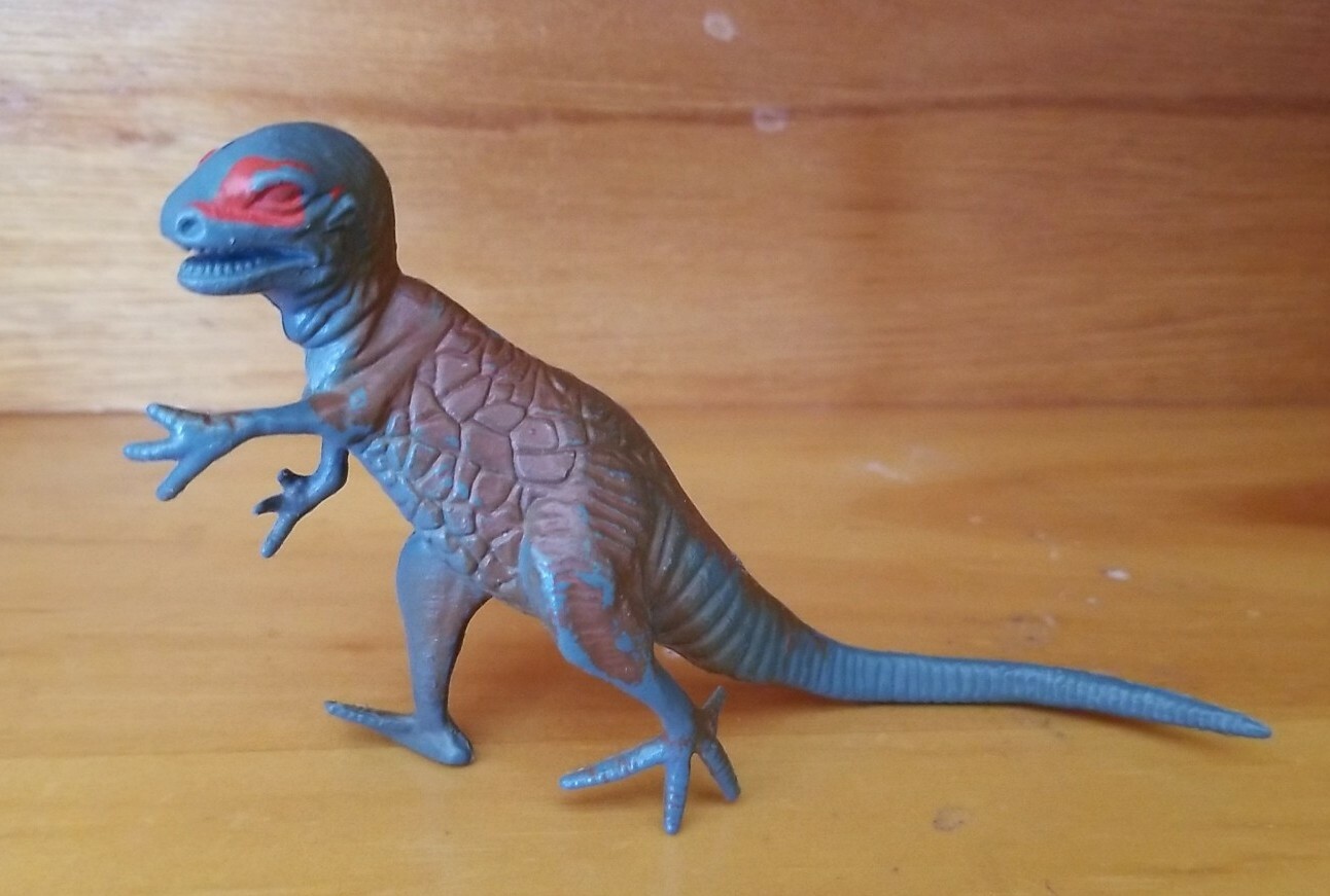 Chinasaur Dinosaur Gray Red Brown Tyrannosaurus Rex T-Rex Plastic ...