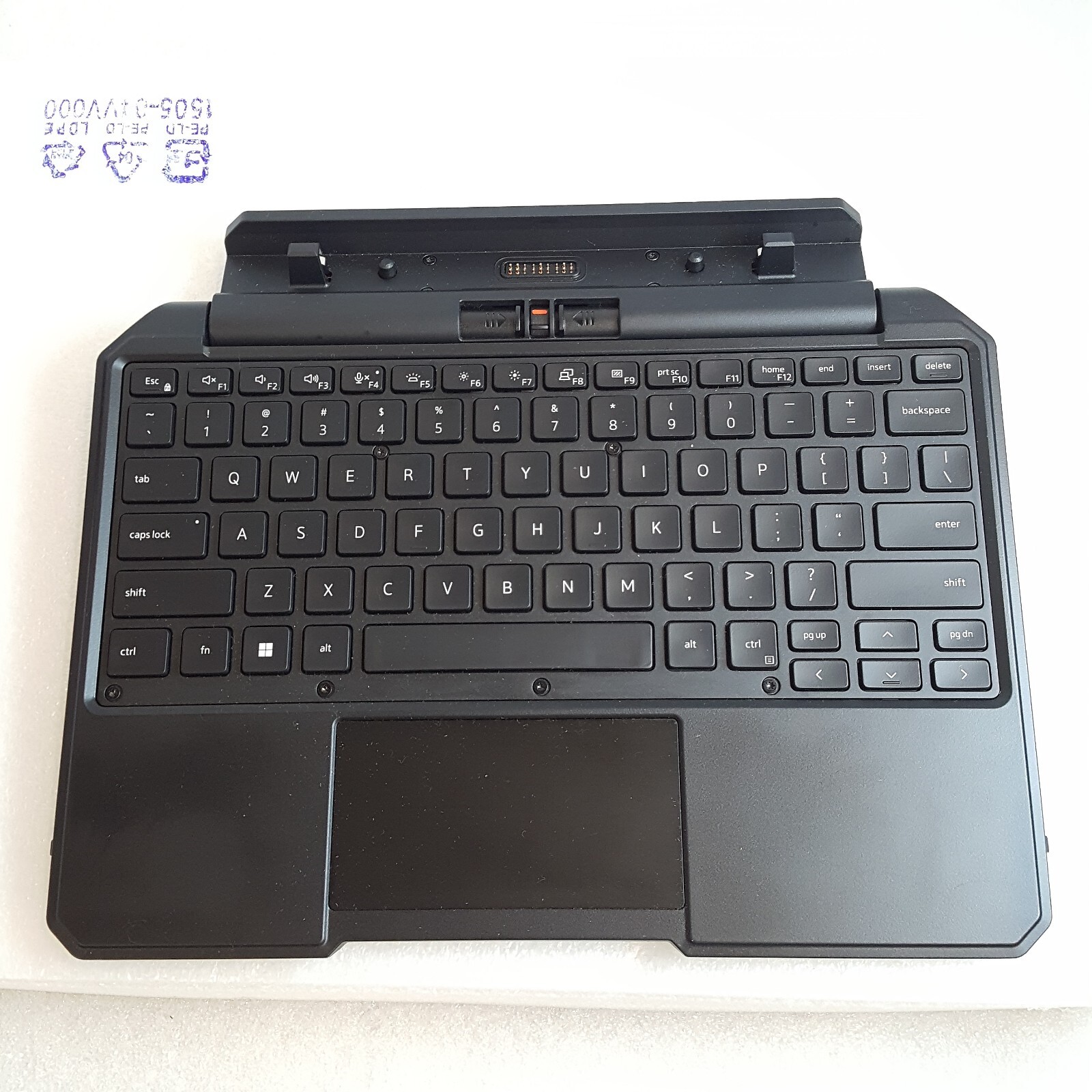 Dell OEM Latitude 7230 Rugged Tablet Mobile Keyboard Docking Station ...