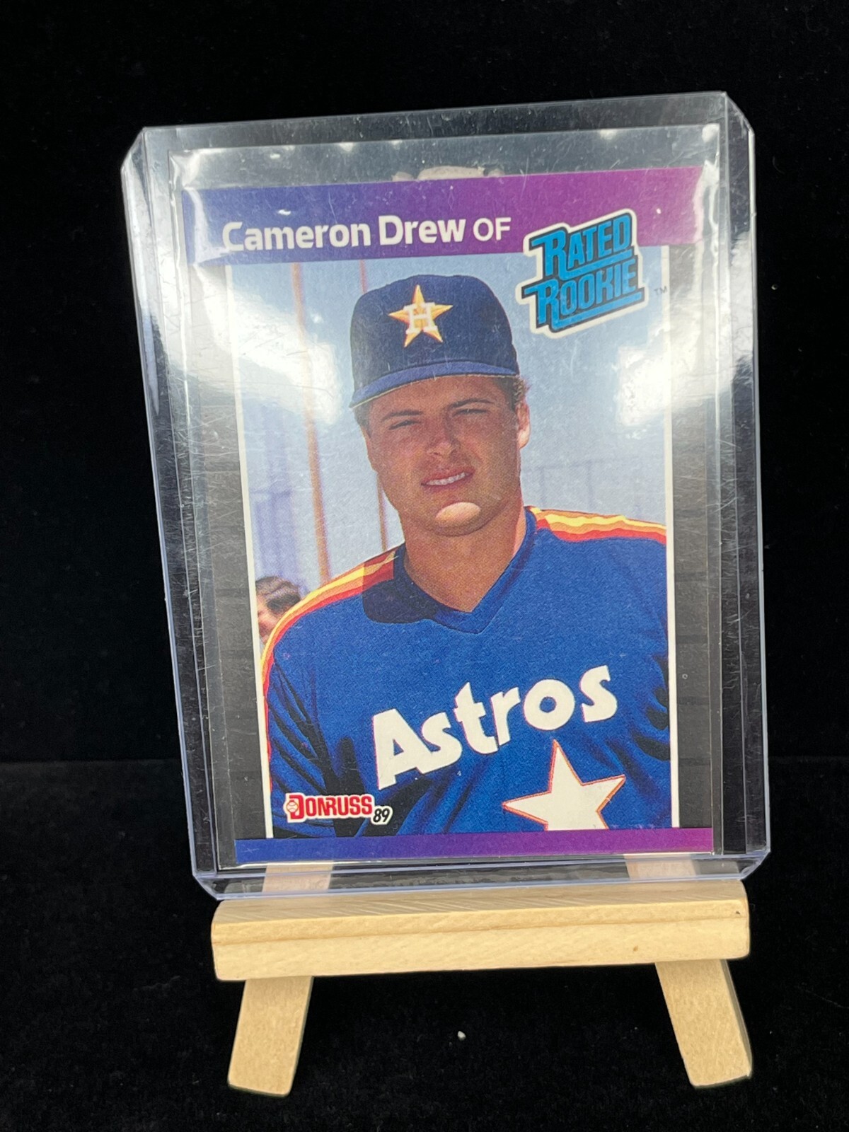 Cameron Drew Rated Rookie #30 - 1989 Donruss - Houston Astros | eBay