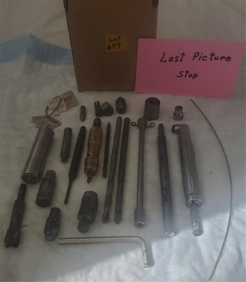 Lot of Miscellaneous Assorted Machine Tools & Parts LOT697 | eBay