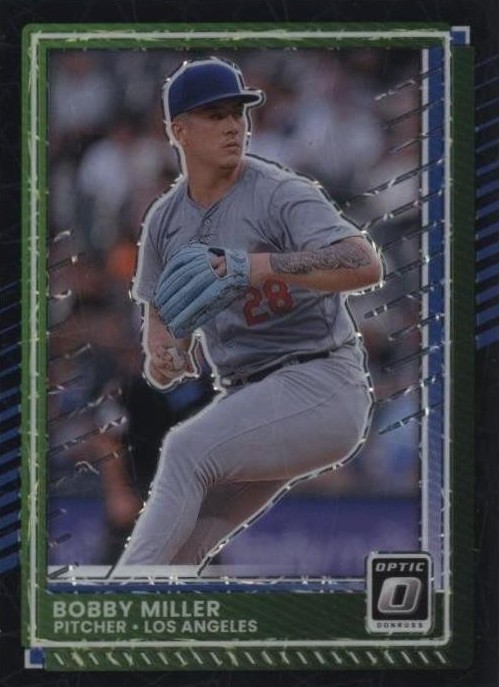 2025 Panini Donruss - Optic Bobby Miller #91 Black Velocity Prizm /39 for sale online | eBay