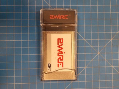 2WIRE PC24E-11-FC/R Wireless PC Card WiFi Adapter Network Computer Part ...