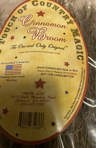 The Original Cinnamon Broom - A Touch of Country Magic Halloween ...