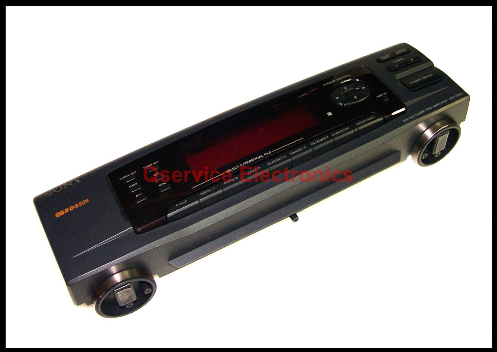 Sony STR-N500 Control Preamplifier Front Panel Assembly Part # X-4945 ...