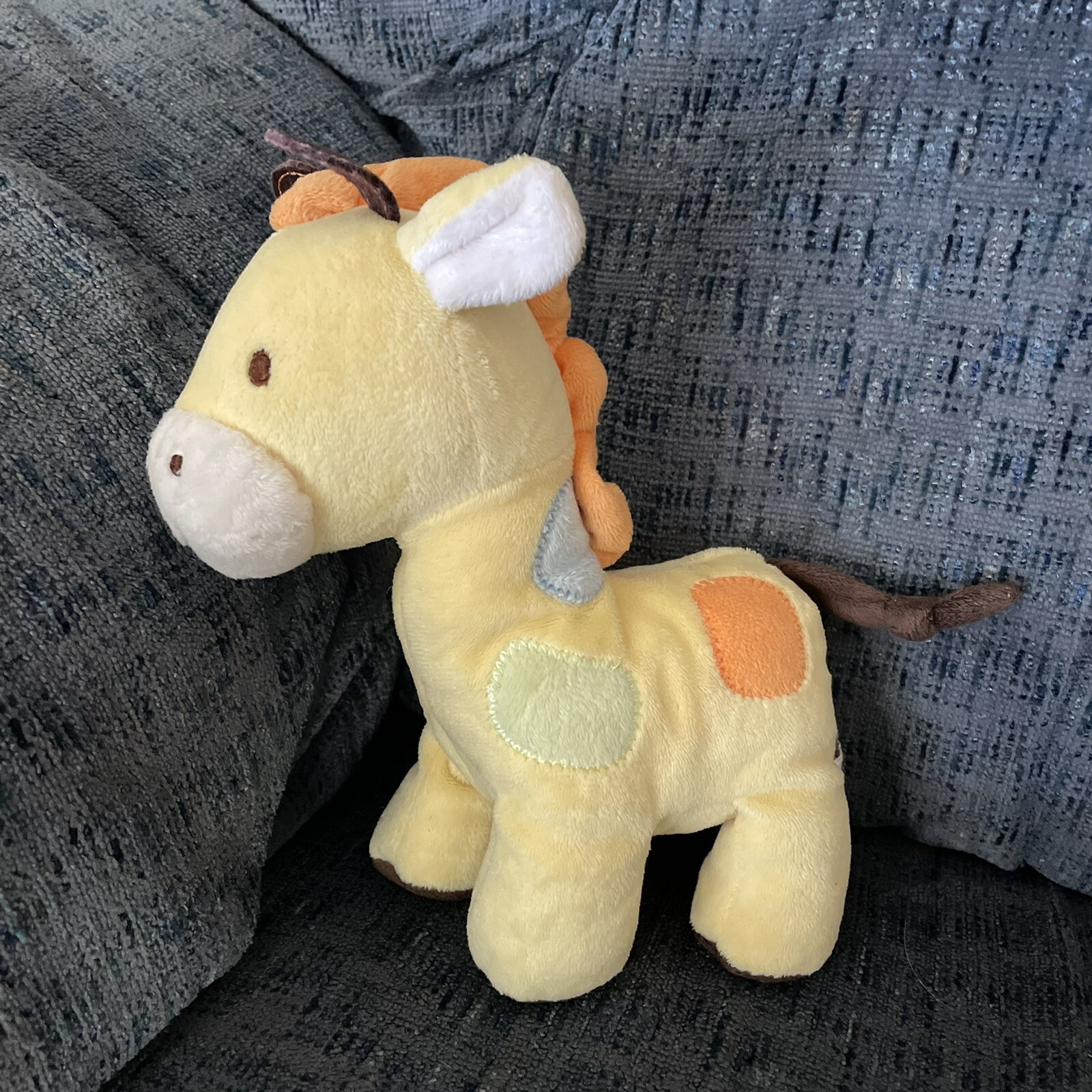 CHILD OF MINE Carters Yellow Baby Giraffe Stuffed 8" Plush Toy Baby ...
