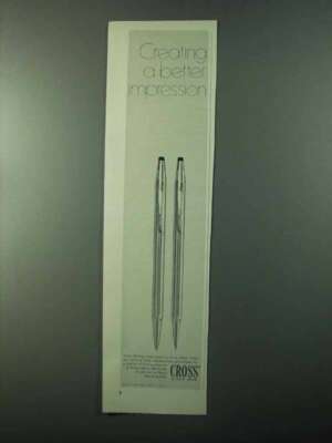 1971 Cross Pens Ad - Creating Better Impression | eBay