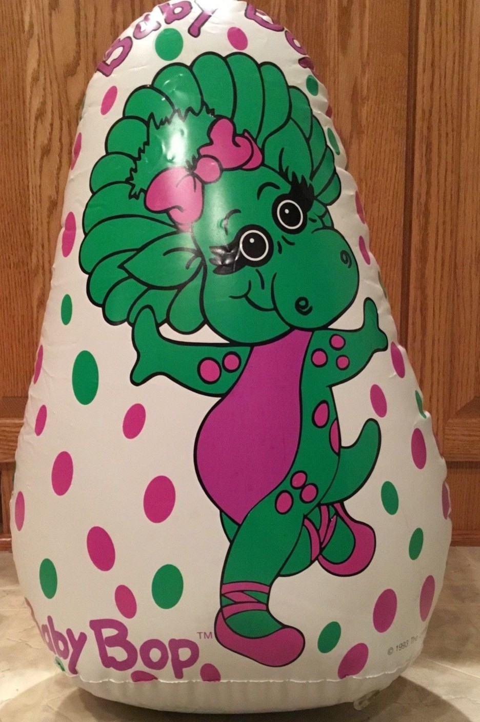 Vintage 1993 Barney Bounce Back Pals Inflatable by Child Dimensions | eBay
