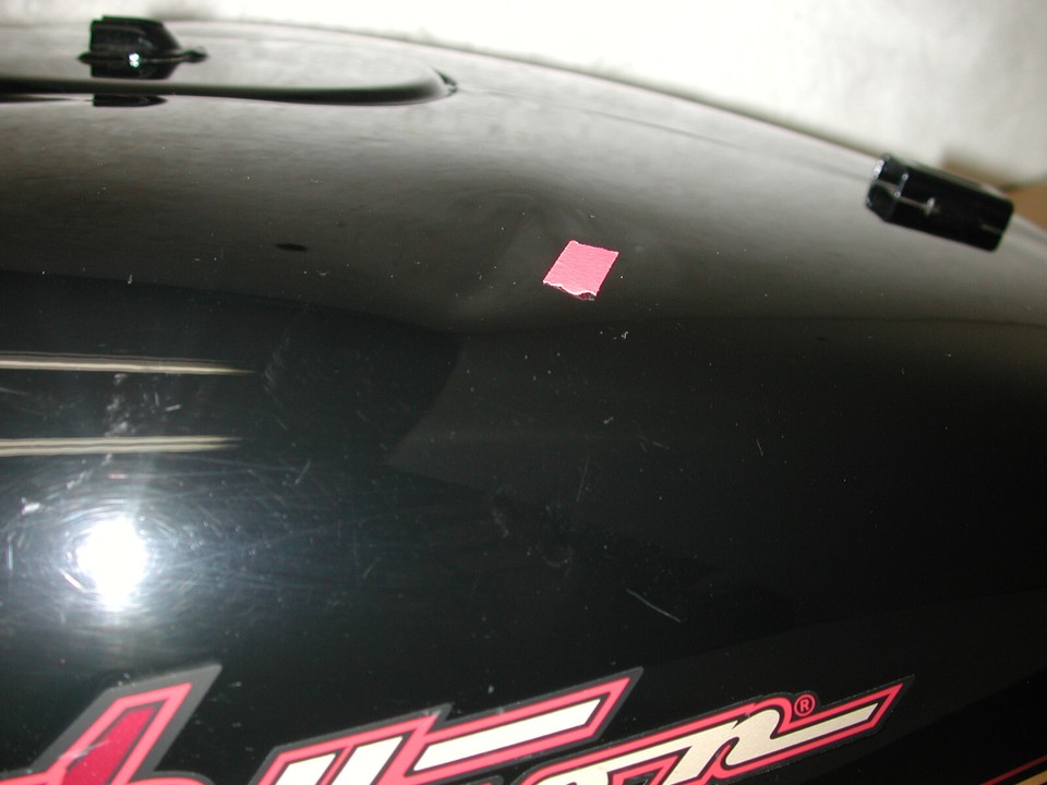 HARLEY DAVIDSON Road King FLHR 1998-2002 OEM 61225-98 Vivid Black Fuel ...
