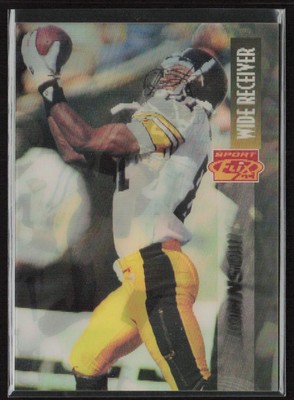 1995 Sportflix Charles Johnson #26 Pittsburgh Steelers | eBay