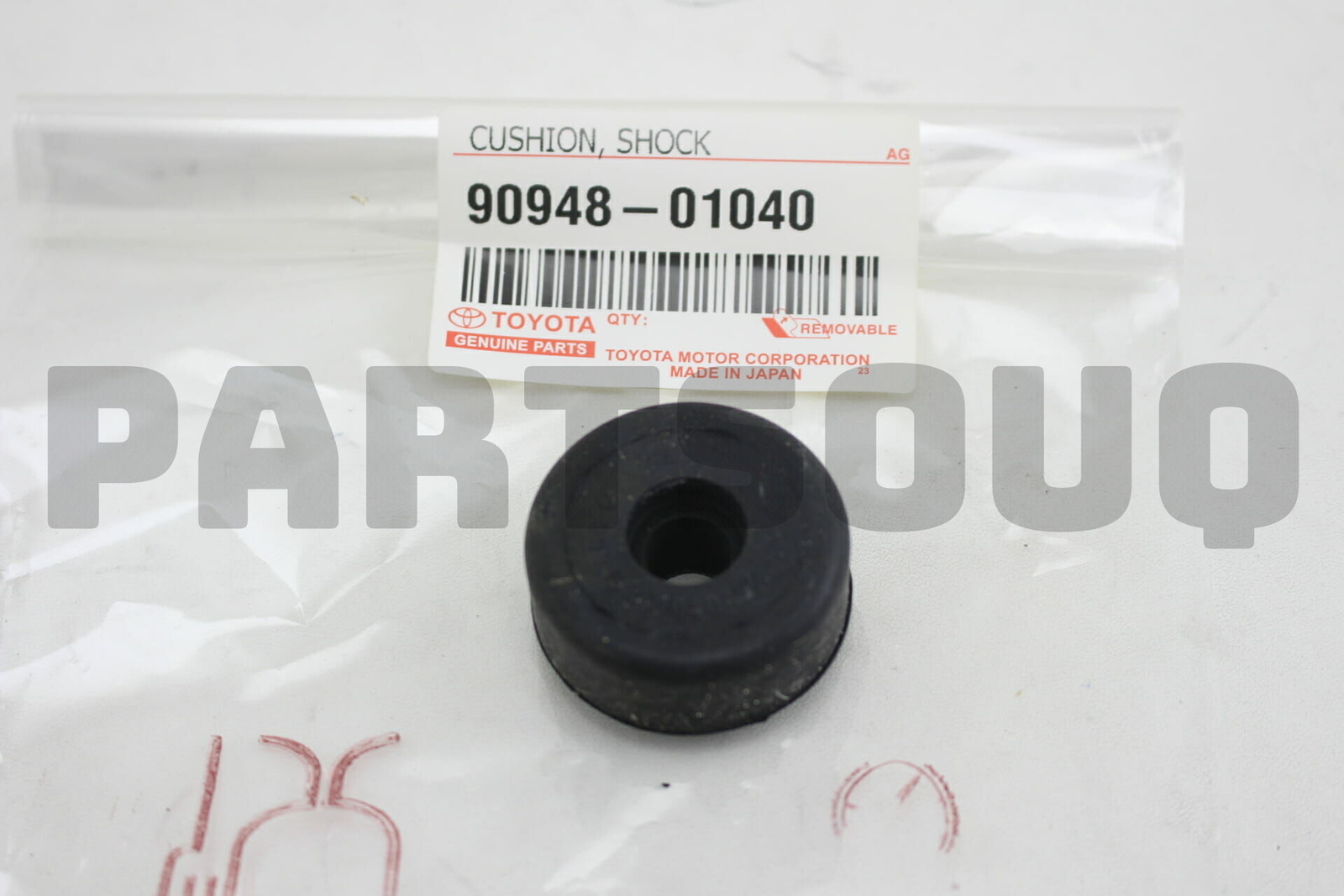 9094801040 Genuine Toyota CUSHION, REAR SHOCK ABSORBER, NO.2 90948 ...
