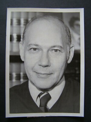 Glossy Press Photo 8/11 Judge Arthur Mason Framingham #1 | eBay