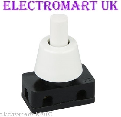 MINI MINIATURE 2A 2 AMP ON OFF MAINS 240V PUSH BUTTON PRESS SWITCH LAMP ...