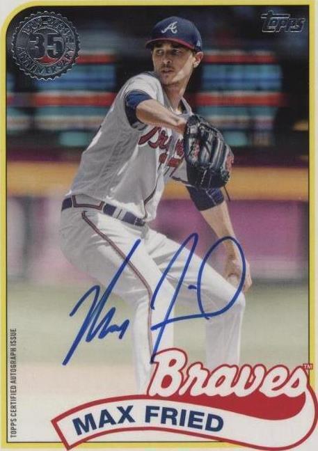 2024 Topps Series 1 - 1989 Topps Baseball Autographs Max Fried #89BA-MF (AU) for sale online | eBay