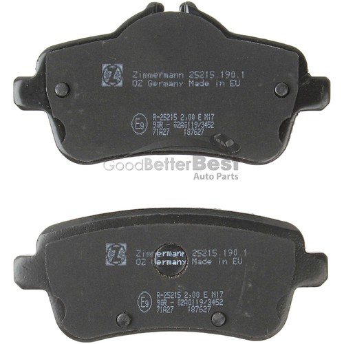 New Zimmermann Disc Brake Pad Set Rear 252151901 0074208320 for ...