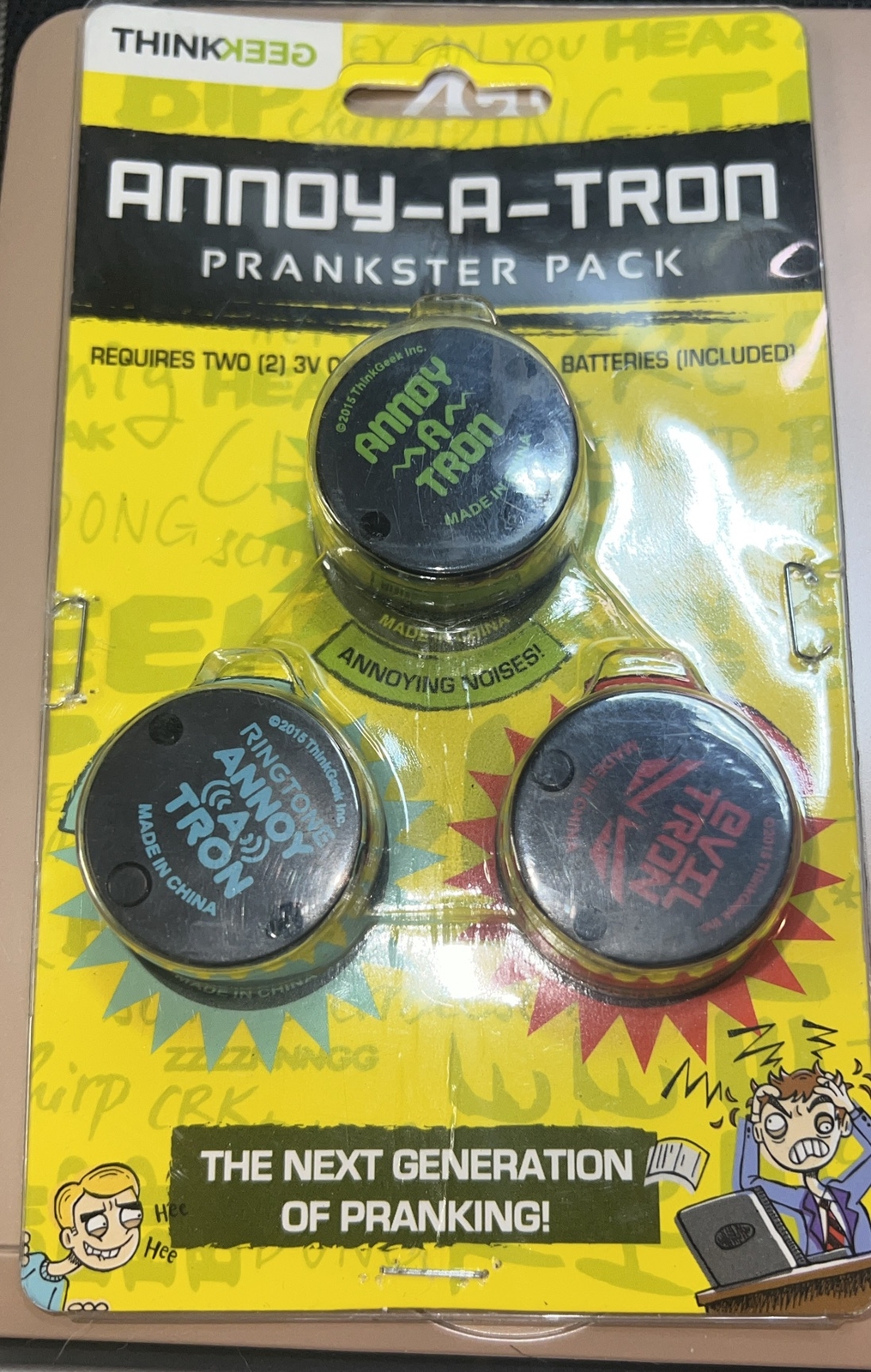 ThinkGeek Annoy-A-Tron Prankster - Pack of 3 for sale online | eBay