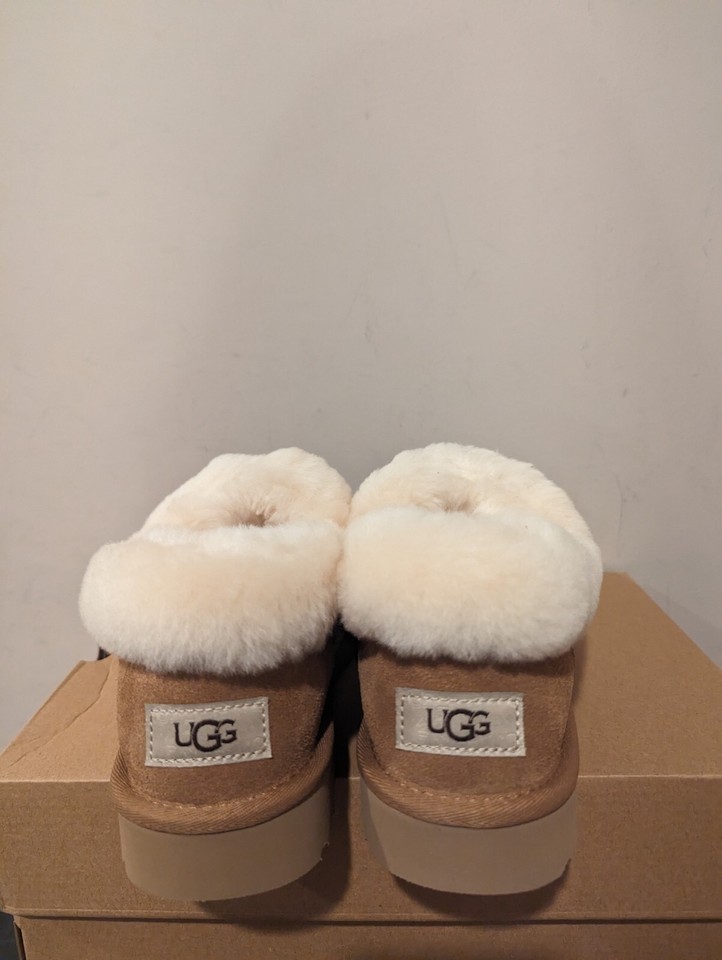 Ugg Australia Women's Nita Wool Culf Slippers Size 9 NIB | eBay