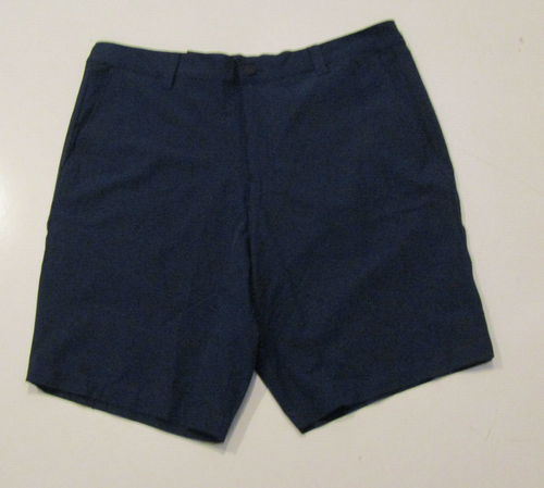 BANANA REPUBLIC Mens Pageant Blue Comfort Flat Front Shorts Sz 34 NWT ...