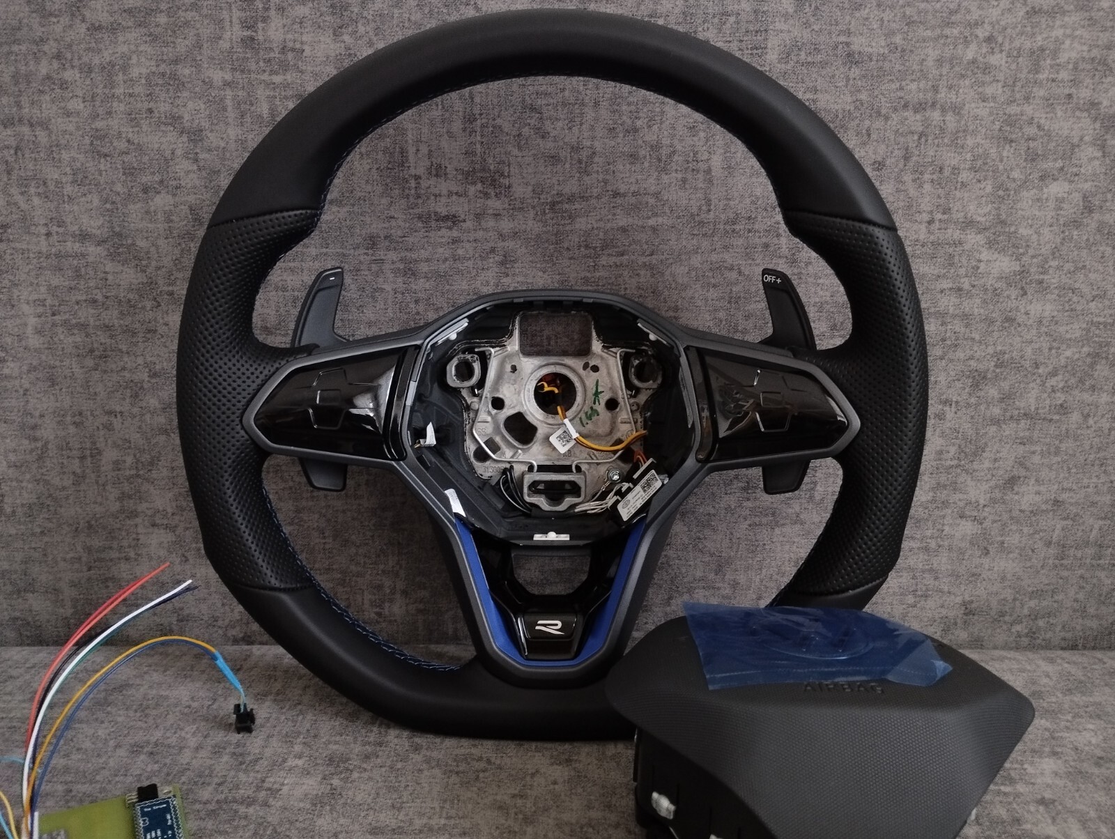 Genuine VW Passat Tiguan Golf Jetta R Line Steering Wheel Heater Touch ...