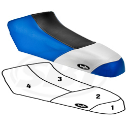 Yamaha 1993-1996 Wave Blaster I Blaster 1 Custom Color Seat cover ...