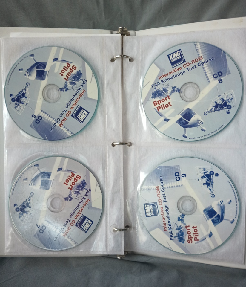 King Sport Pilot Interactive CD-ROM Knowledge Test Course Flight ...