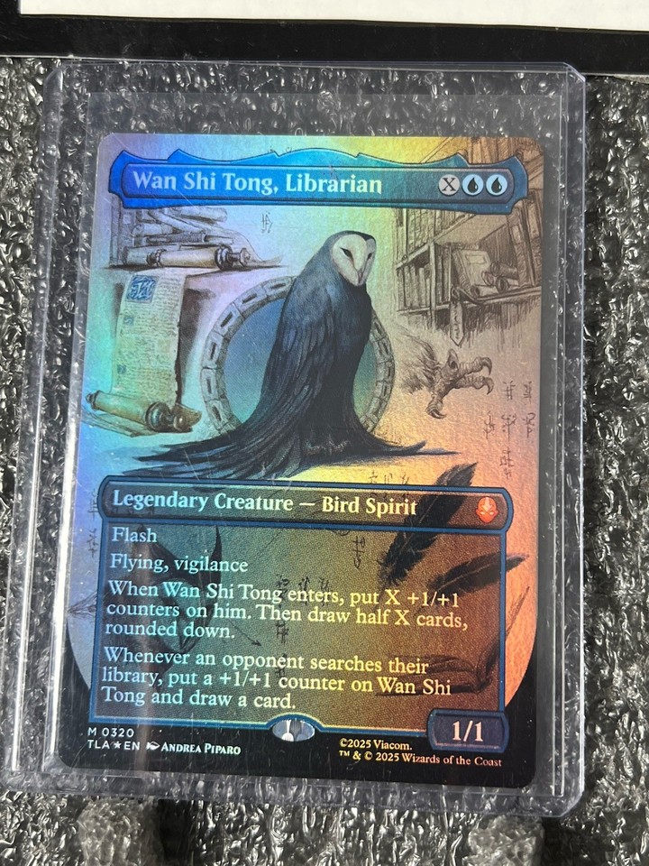 Wan Shi Tong, Librarian Borderless FOIL MTG Avatar The Last Airbender MINT 0320 | eBay