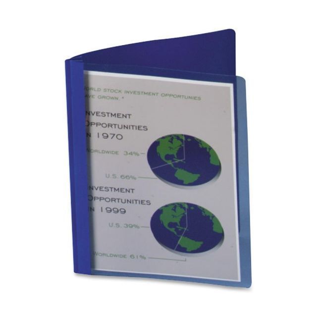 Esselte Ess-58802 Deluxe Clear Front Report Cover - Letter 8.5" X 11 ...