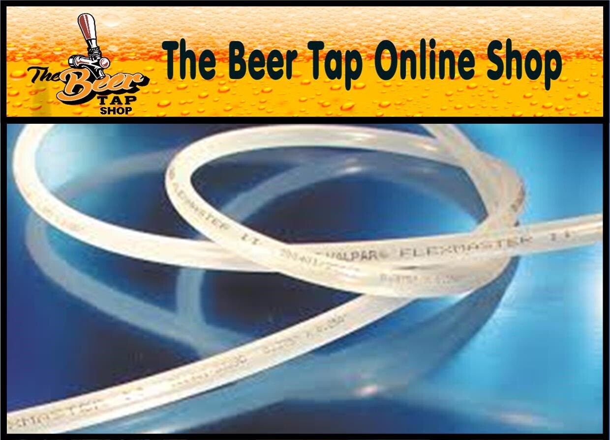 Valpar SuperFlexmaster Flexible 5/16" (8mm) OD 4mm ID Natural/Clear ...