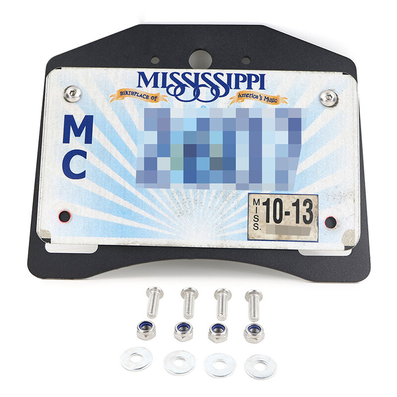 Fit For Honda Talon Pioneer 500/700 1000 Aluminum License Plate Holder ...