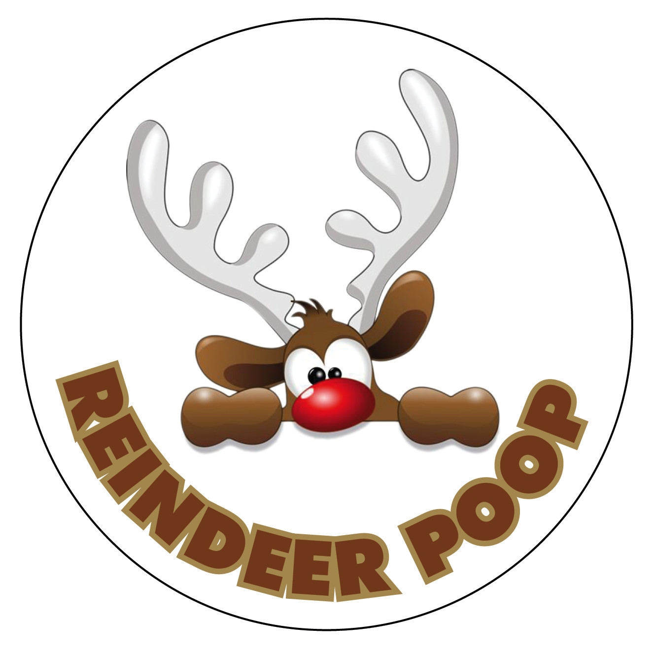 Reindeer Poop Clipart