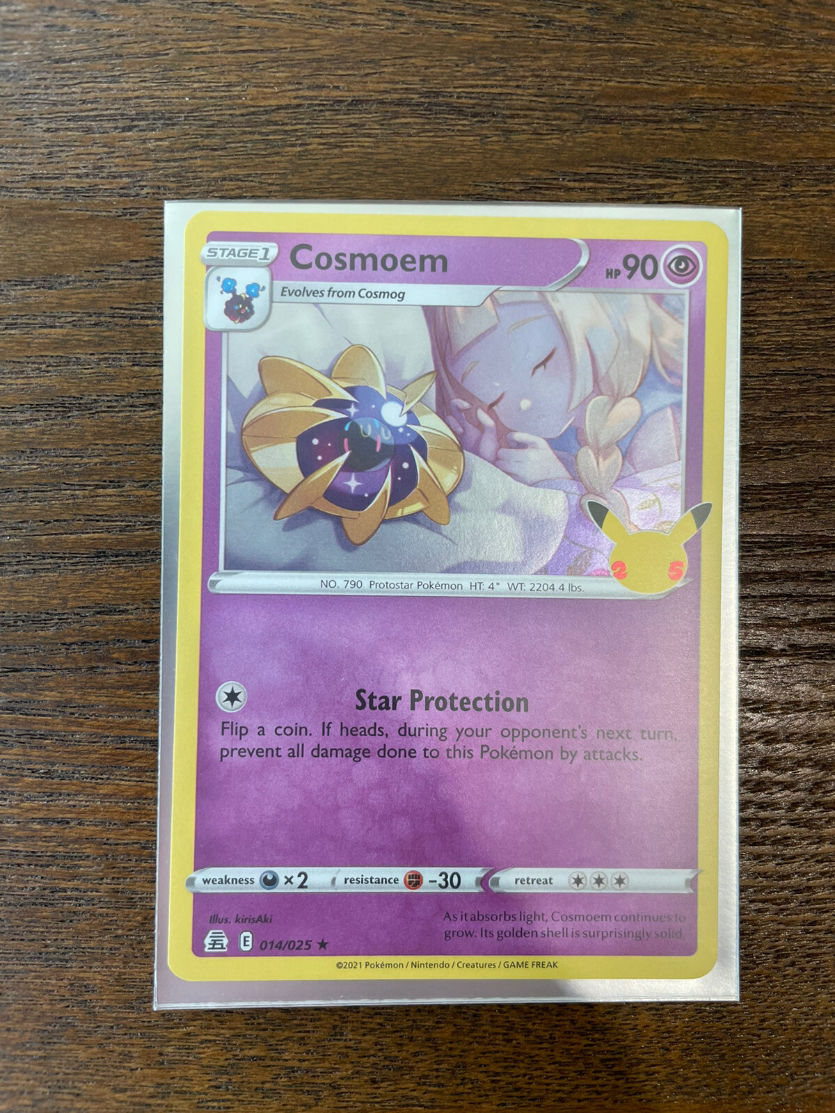 Pokemon - Celebrations - Cosmoem - 014/025 - Holo Rare - NM/M - W ...