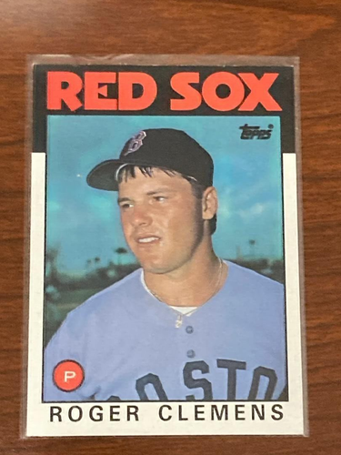 ROGER CLEMENS 1986 TOPPS BOSTON RED SOX CARD #661 | eBay