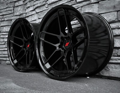 GLOSS BLACK DEMON 170 FORGED WHEELS 20X11" SET DEEP CONCAVE FITS 2022 ...
